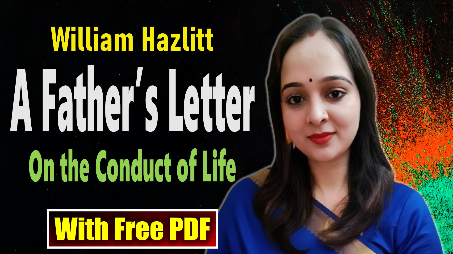 A Father's Letter by William Hazlitt